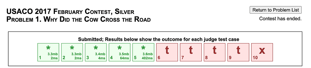 Why is my code timing out? - USACO Forum